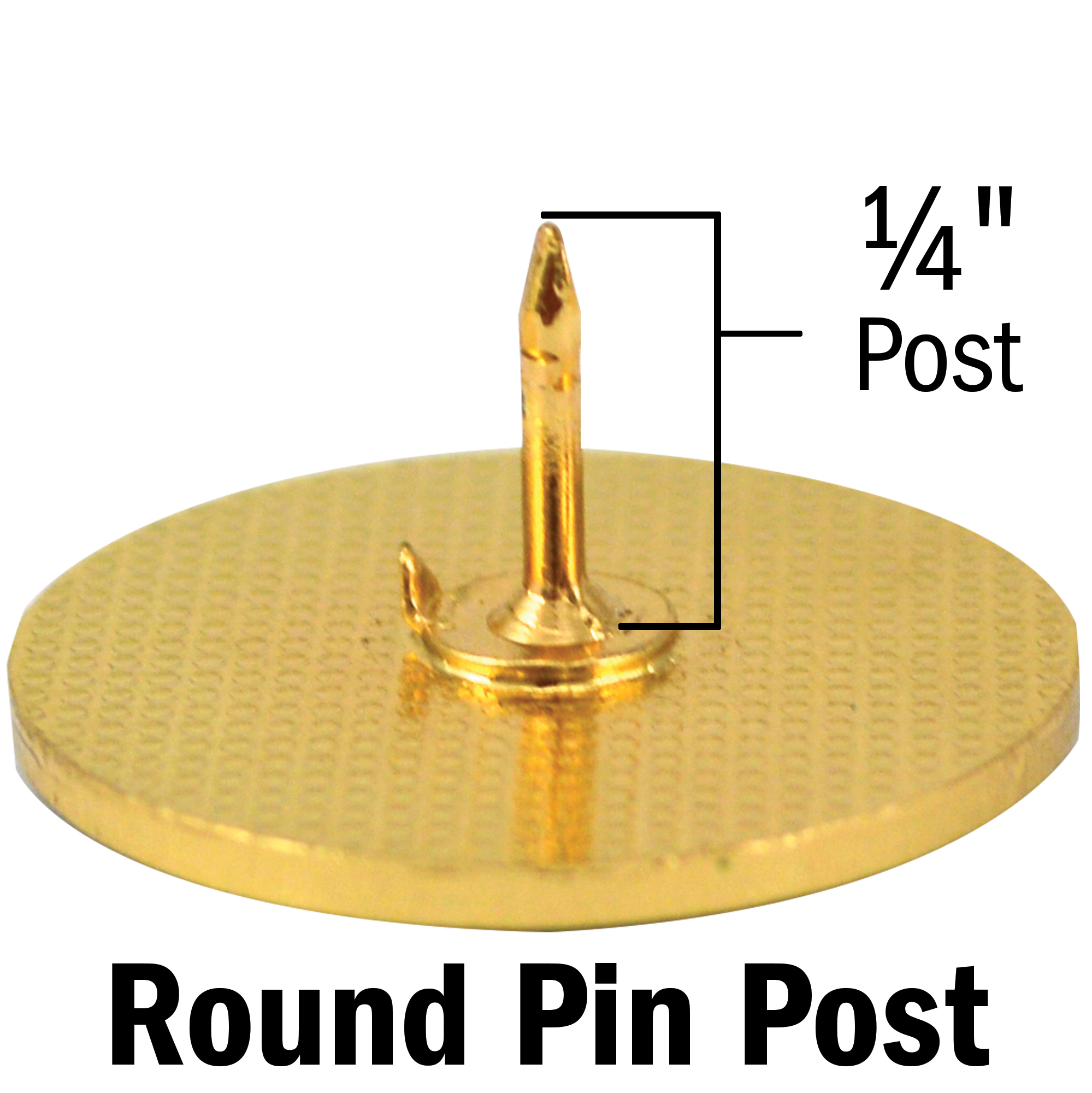 Writing Lapel Pin - Round - Jones School Supply
